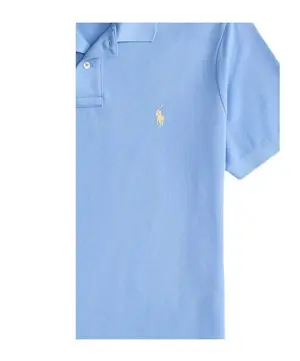 Ralph Lauren Polo Logo-embroidered Straight Hem Polo Shirt