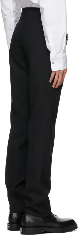 Givenchy Chain Detail Straight Leg Trousers