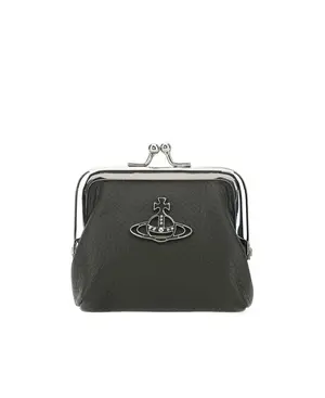 VIVIENNE WESTWOOD Logo Wallet - Black
