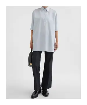 JIL SANDER Striped Relaxed Fit Shirt