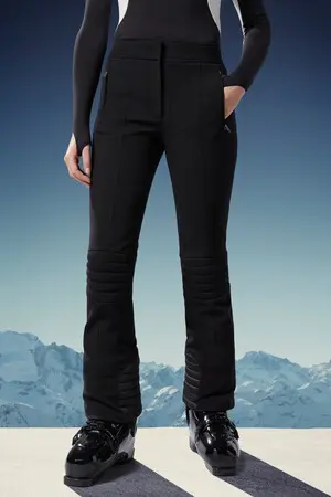 Moncler Ski Trousers With Zipper Hem