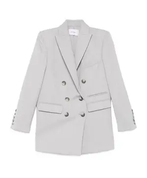 Alex Perry Long-sleeved Double-breasted Suit Coat