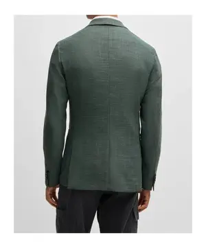 Hugo Boss Long-sleeved Suit Jacket - Green