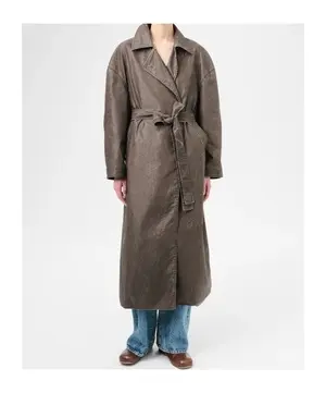 Our Legacy Belted Court Coat - Brown