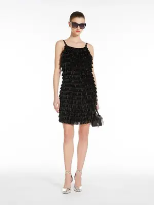 Max Mara Avola Stretch Cady Mini Dress