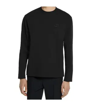 Gucci Logo Embroidered Long-sleeve T-shirt