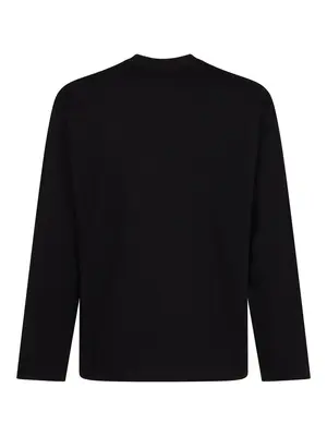 Gucci Logo Embroidered Long-sleeve T-shirt