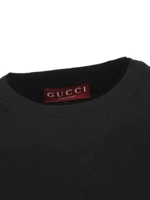 Gucci Logo Embroidered Long-sleeve T-shirt