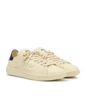 Ash Round Toe Lace-up Sneakers With Perforated Details