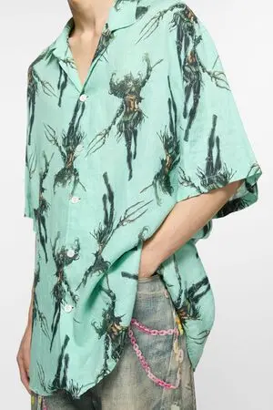 Acne Studios Cartoon-print Shirt