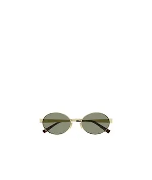 Saint Laurent Oval Sunglasses - Gray