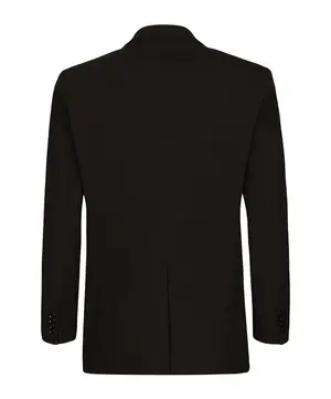 Dolce & Gabbana Dolce Gabbana Logo Embroidered Tailored Blazer