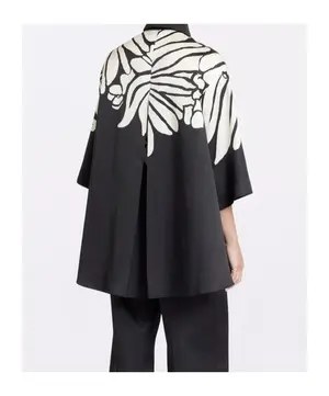 Elie Saab Printed Oversized Shirt