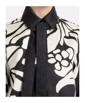 Elie Saab Printed Oversized Shirt