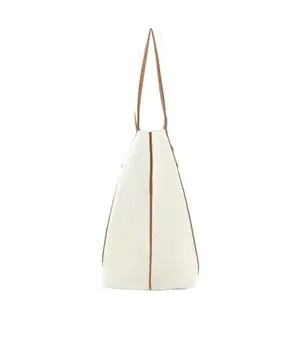 Hogan Hanging Accent Top Handle Bag - White