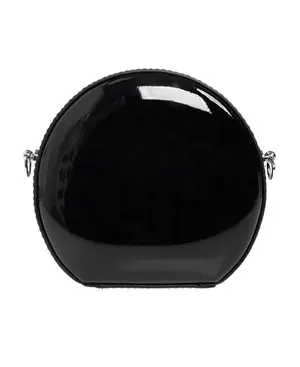 VIVIENNE WESTWOOD Orb Plaque Leather Satchel Bag