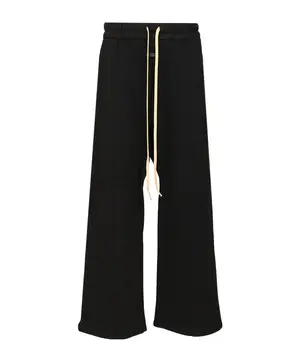 Fear Of God Drawstring Wide Leg Sweatpant - Black
