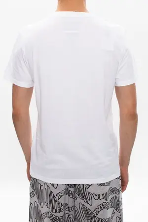 Moschino Double-logo Graphic T-shirt