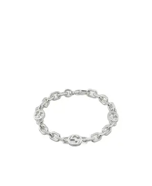 Gucci Interlocking G Chain Bracelet - Silver