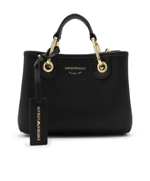 Emporio Armani Top Handle Shoulder Bag With Logo Detail