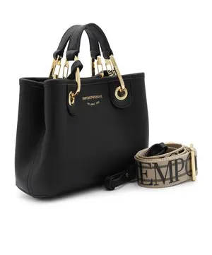 Emporio Armani Top Handle Shoulder Bag With Logo Detail