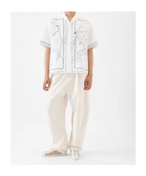 Jacquemus The Jean Short-sleeve Shirt - White