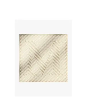 Max Mara Frayed Edge Scarf - Nude