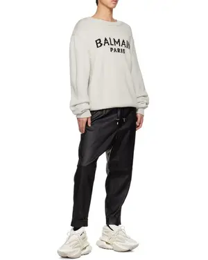Balmain Unicorn Lace-up Sneakers - White