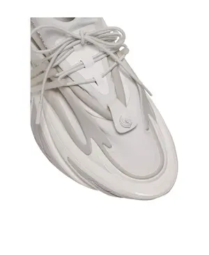 Balmain Unicorn Lace-up Sneakers - White