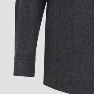 Khaite Long-sleeved Buttoned Shirt With Lapel Collar