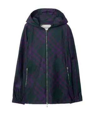 Burberry Hooded Jackets For Women