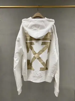 Off-White Tape Arrows Print Hoodie