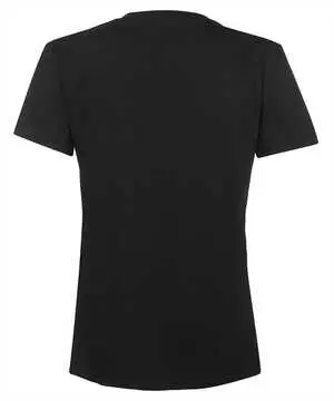 Armani Exchange V-neck Short-sleeve T-shirt With Embellished Logo
