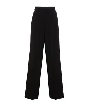 Miu Miu Belted Wool Trousers