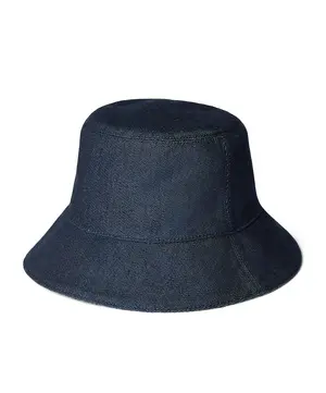 Gucci Logo Detailed Denim Bucket Hat