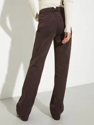 MAXCO. Straight Leg Cotton-drill Trousers