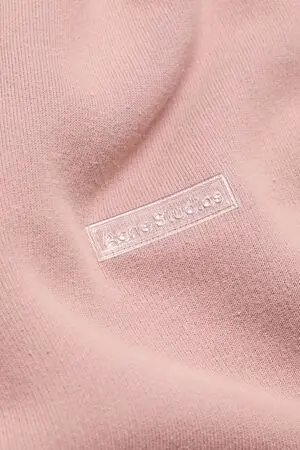 Acne Studios Drop-shoulder Hoodie With Rubber Patch