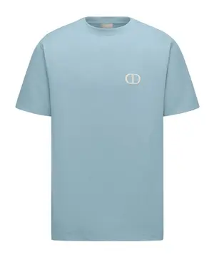 Dior Cd Icon T-shirt, Relaxed Fit - Blue