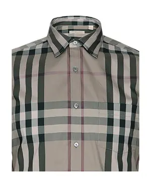 Burberry Buckle Plaid Shirt