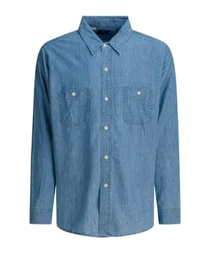 LEVI'S French Collar Denim Shirt