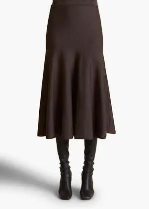 Khaite Mayu Knitted Skirt