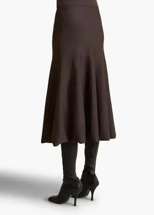 Khaite Mayu Knitted Skirt