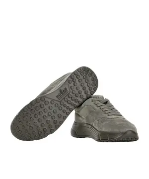 Hogan Hyperlight Suede Low-top Sneakers - Grey