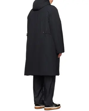 Thom Browne Long Sleeved Padded Hooded Coat