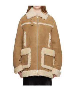 MAISON MARGIELA Shearling Caban Jacket
