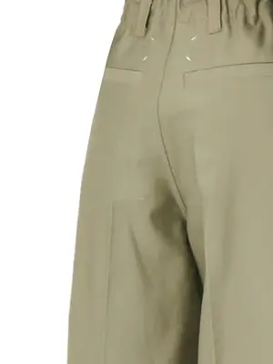 MAISON MARGIELA Wide-leg Pleated Trousers