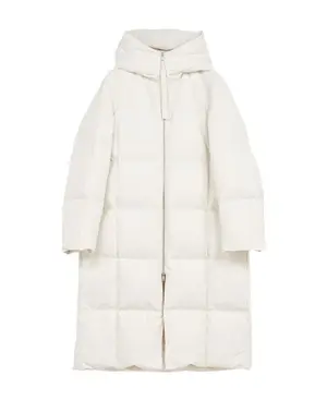 JIL SANDER Quilted Down Coat - White