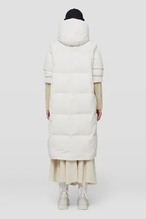 JIL SANDER Quilted Down Coat