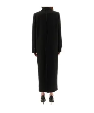 Moschino Long Tailored Buttoned Coat