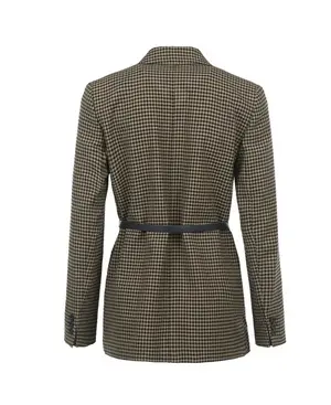 Max Mara Single-breasted Belted Blazer